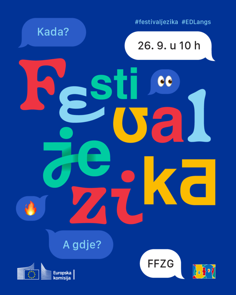 Festival jezika 2025. - Filozofski fakultet Sveučilišta u Zagrebu